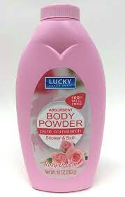 LUCKY BODY POWDER ROSY DREAM 10oz /12 | PJ DISTRIBUTORS
